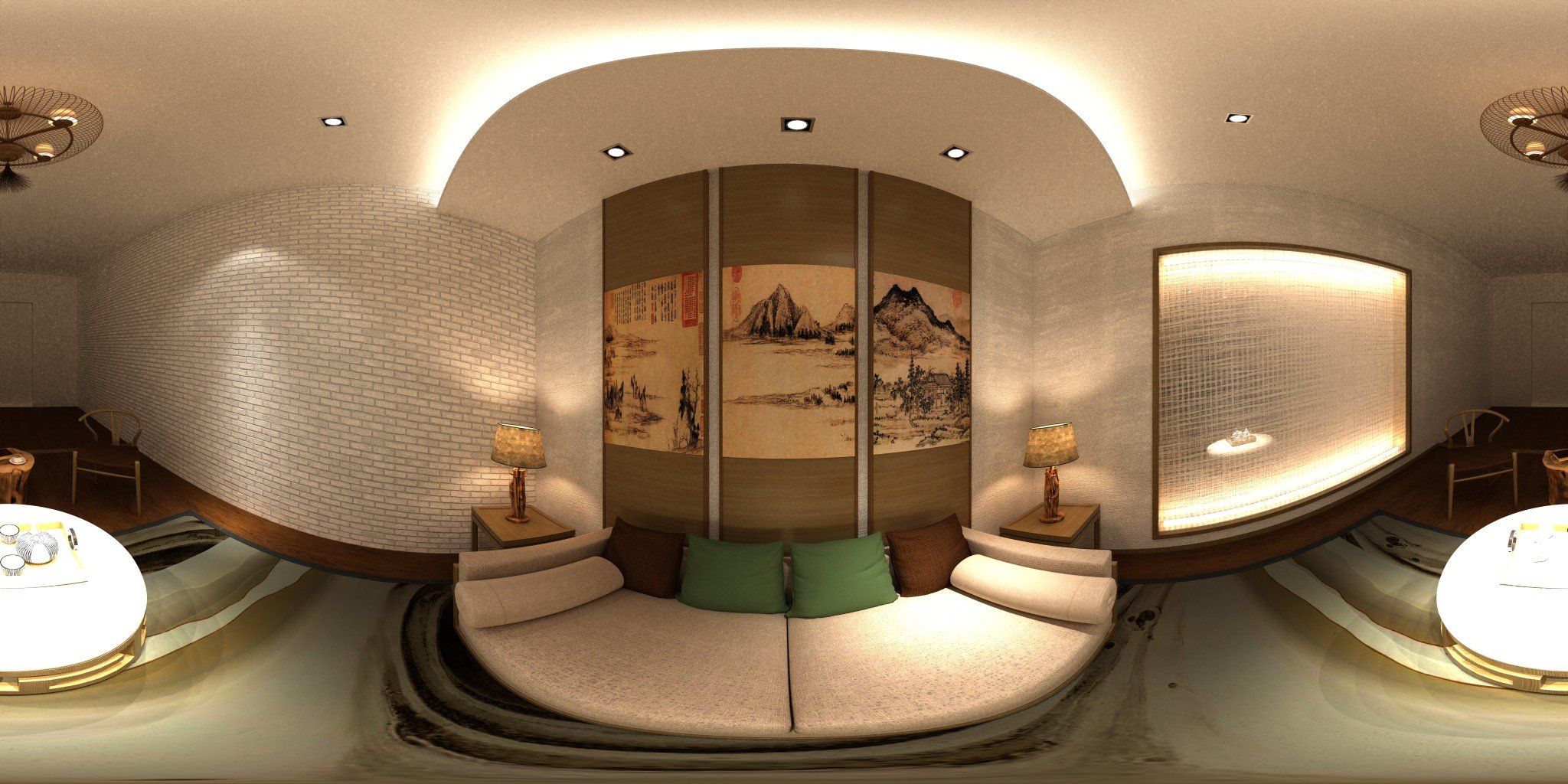 Chinese Meeting Room | Interiors HDRis | BlenderKit
