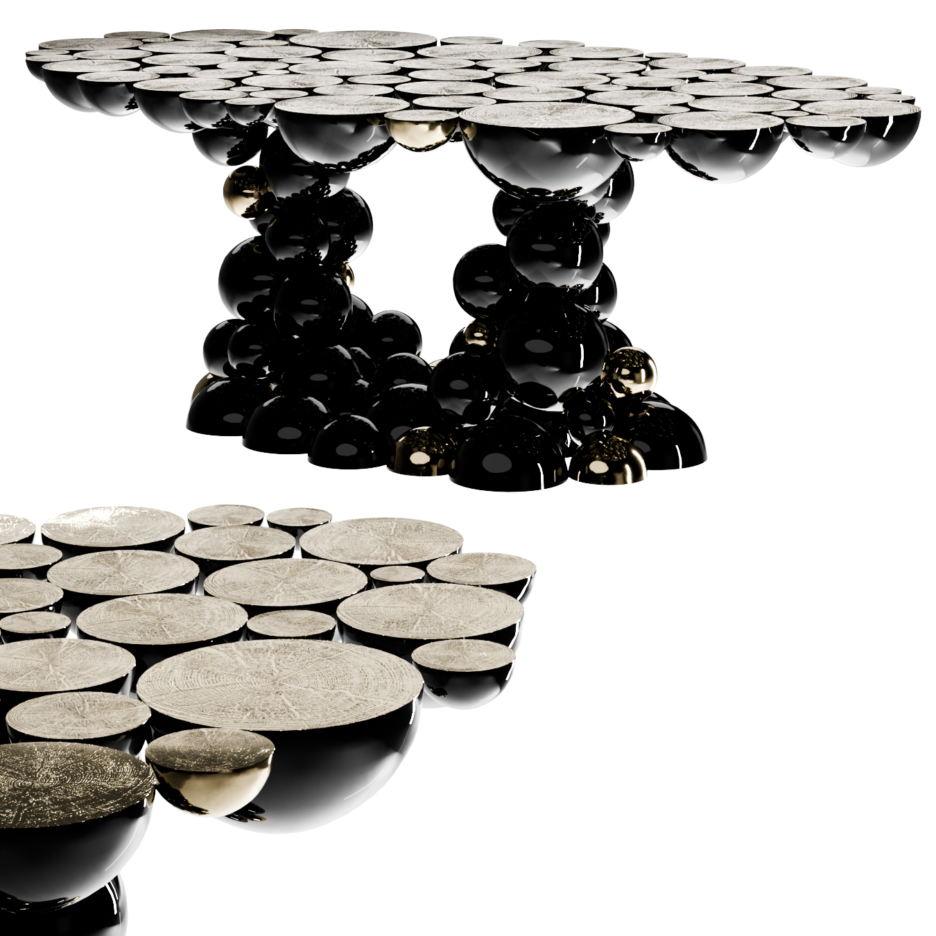 Newton Console Table | Consoles models | BlenderKit