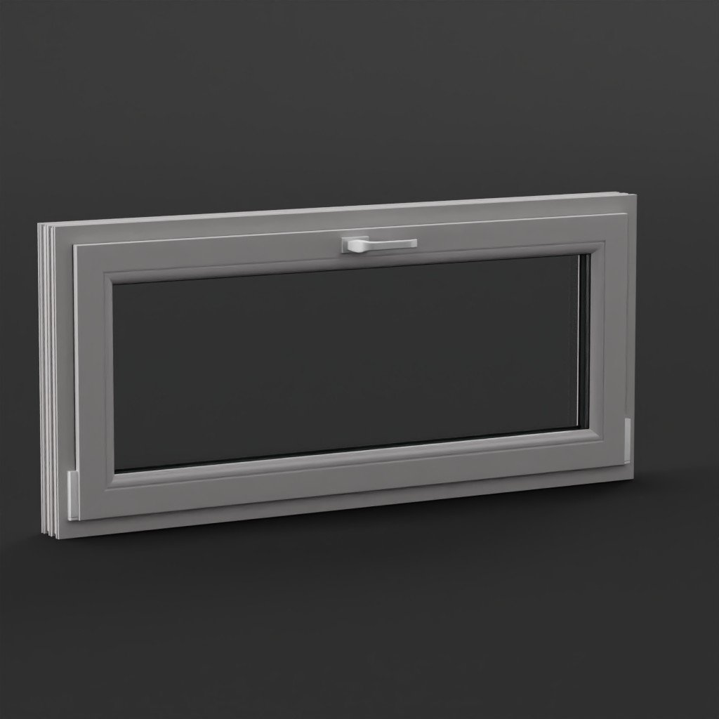 Plastic Window 155x70 cm | FREE Windows models | BlenderKit