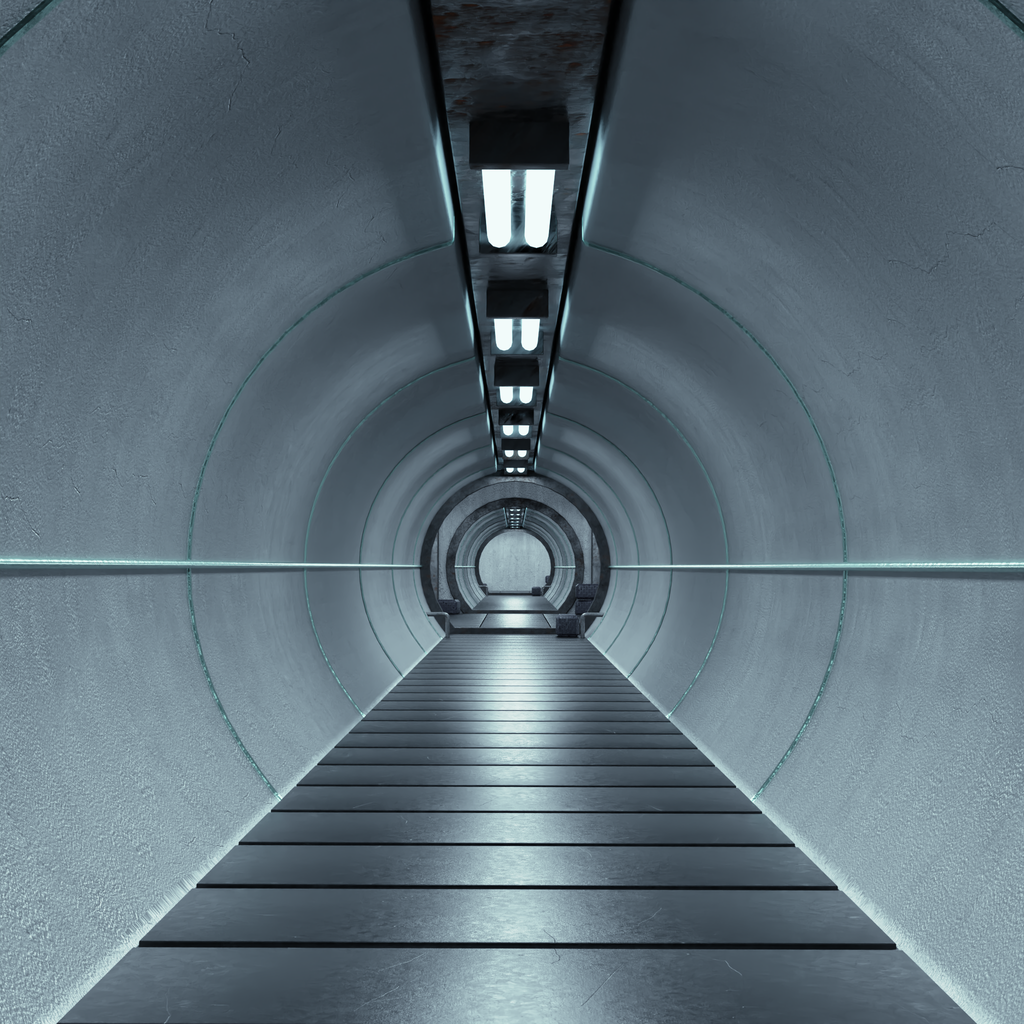 BlenderKit | Download the FREE Scifi tunnel model