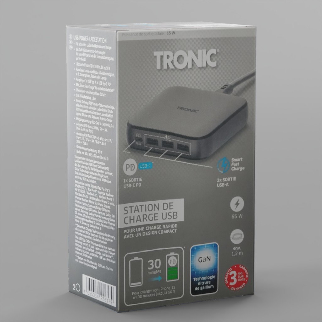 Tronic USB Charger | Miscellaneous models | BlenderKit
