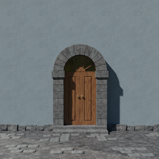Ancient portal | FREE Architectural outdoor scenes scenes | BlenderKit