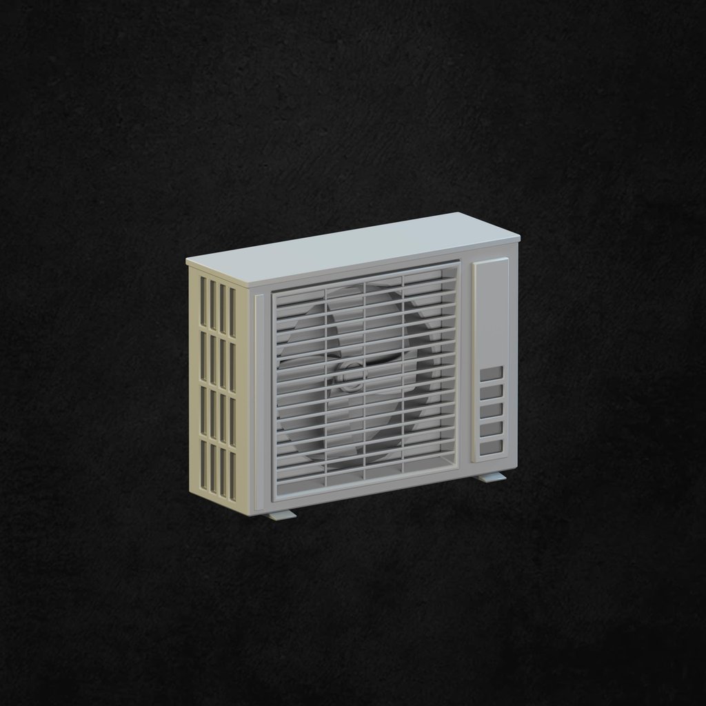 Air Conditioner | Industrial Machinery models | BlenderKit