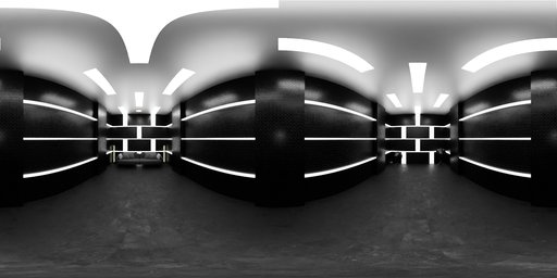Car Studio HDRI Dark LED Tunnel | Studio HDRis | BlenderKit