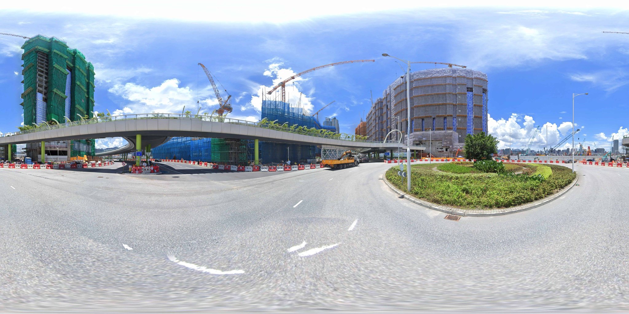 Construction Site Road | FREE Urban Elements HDRis | BlenderKit