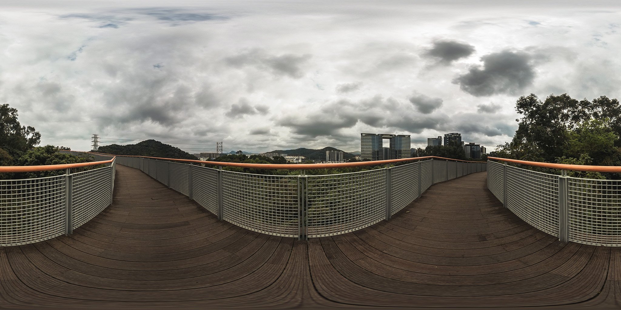 Observation bridge | FREE Nature HDRis | BlenderKit