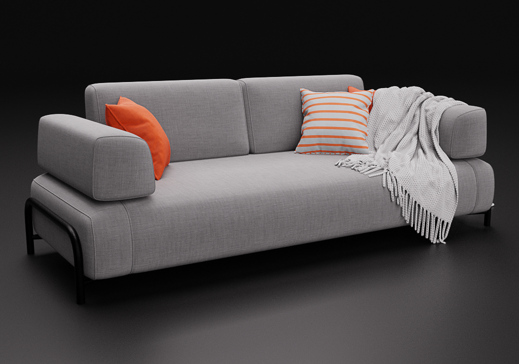 Sofa Compo | 3D Sofa models | BlenderKit