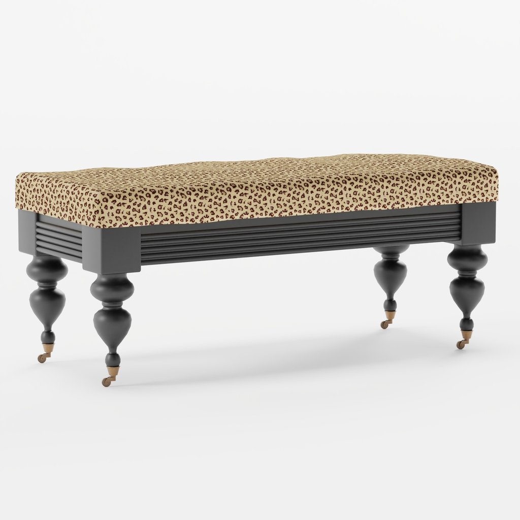 Cheetah Bench | Sofas models | BlenderKit
