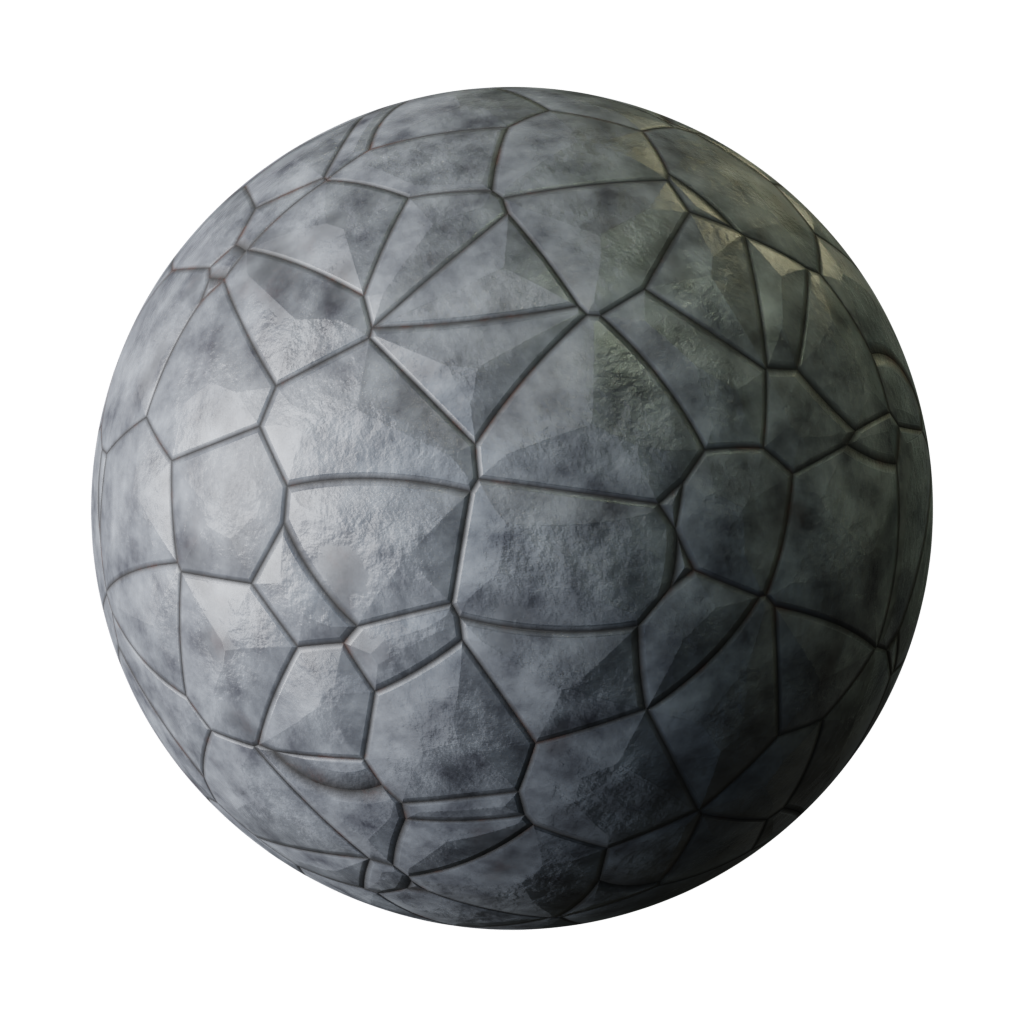 Procedural Cobblestone | FREE ground materials | BlenderKit