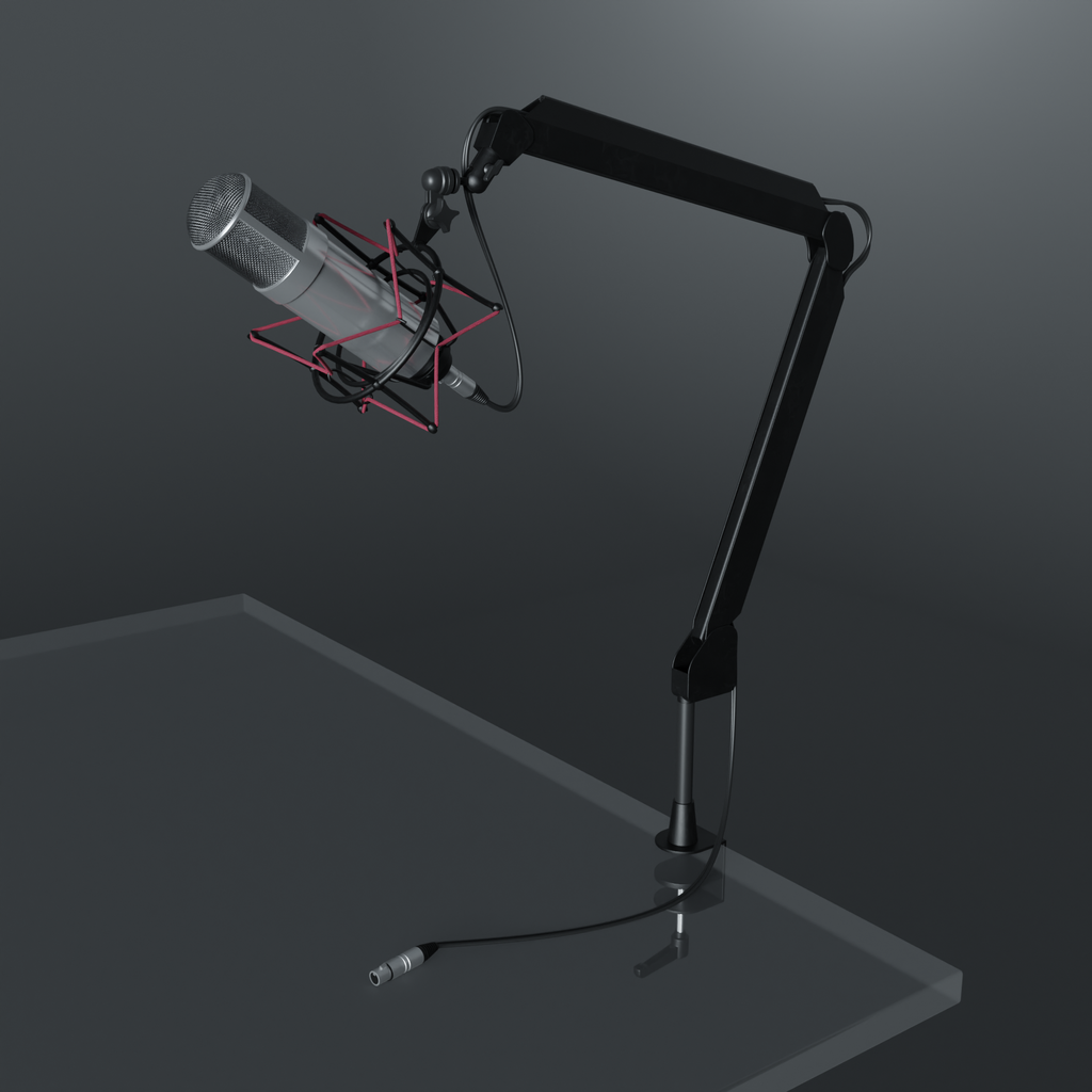 Microphone | FREE Audio Devices models | BlenderKit