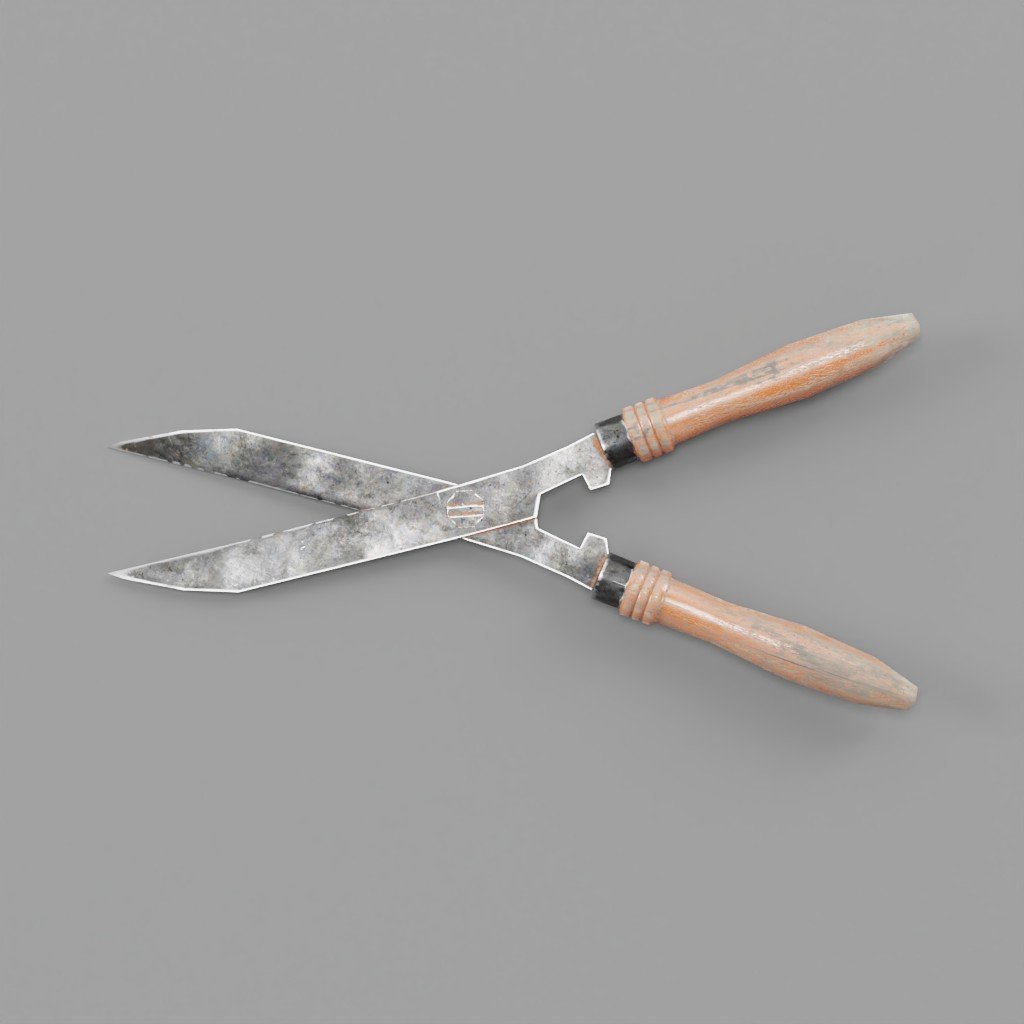 Shears | Handtools models | BlenderKit