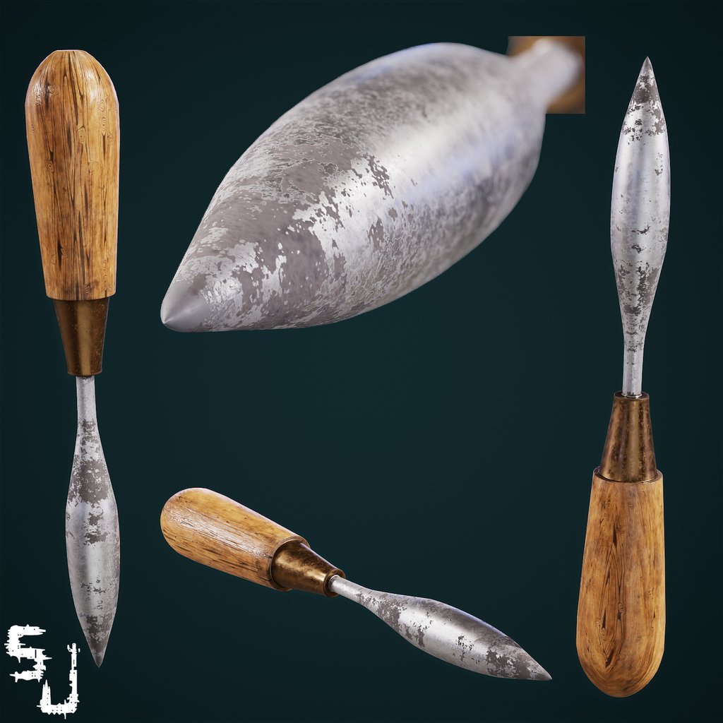 Garden set SJ03 | Handtools models | BlenderKit