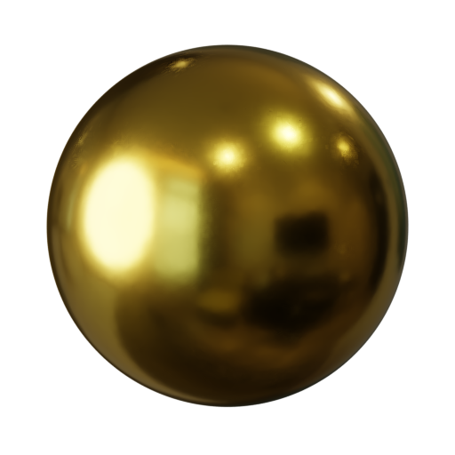 GOLD meterial | FREE metal materials | BlenderKit