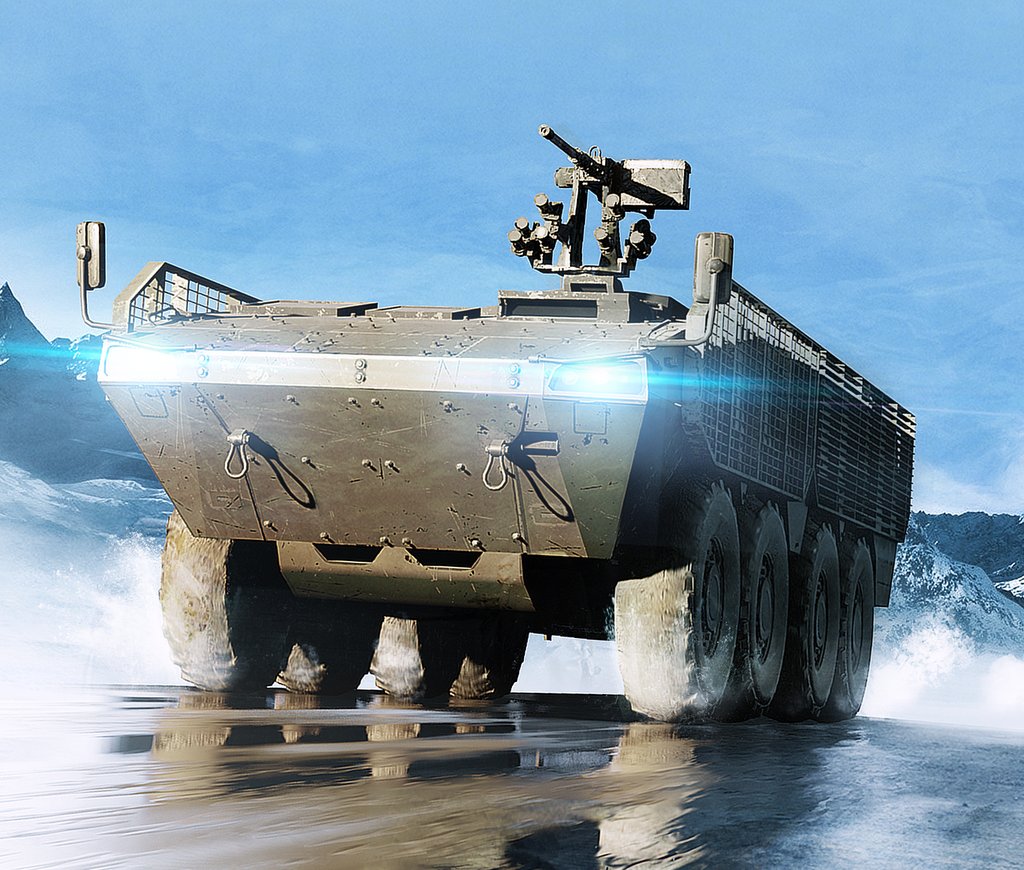 Patria AMV | Military Vehicles models | BlenderKit