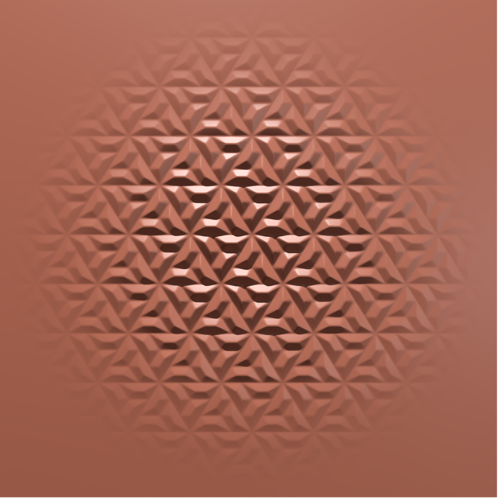Triangular Trapezoid Pattern - 01 | FREE geometric brushes | BlenderKit