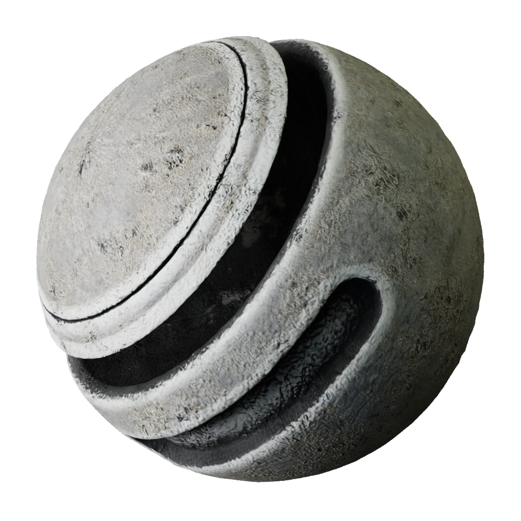 Concrete Porous Edgewear | FREE concrete materials | BlenderKit