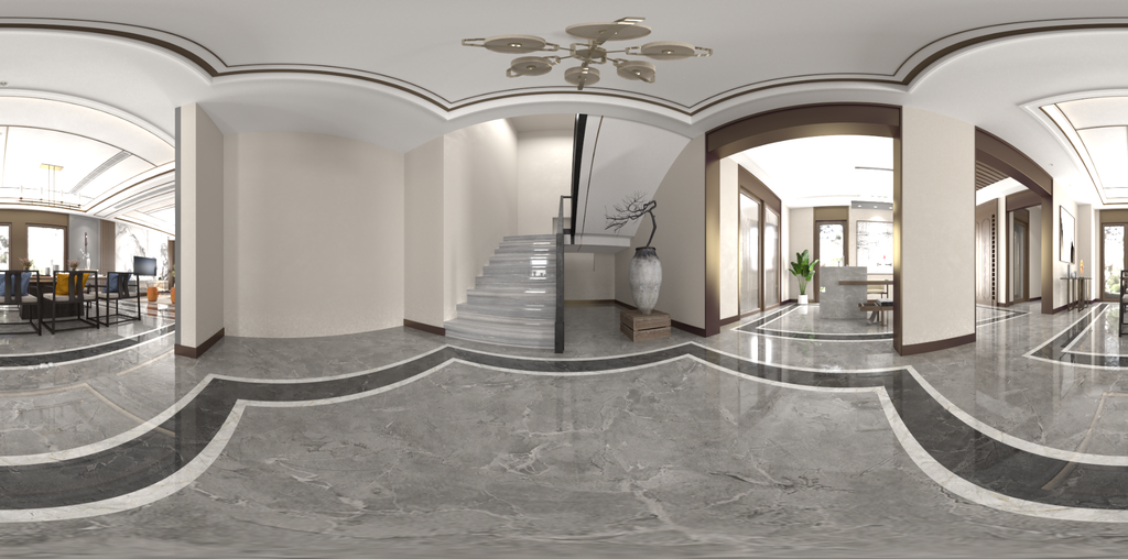 Living room | FREE Interiors HDRis | BlenderKit