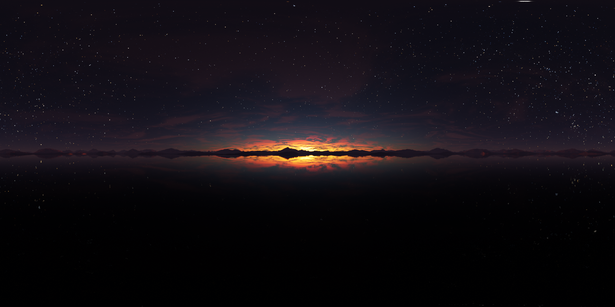 Twilight Under the Stars | Landscapes HDRis | BlenderKit