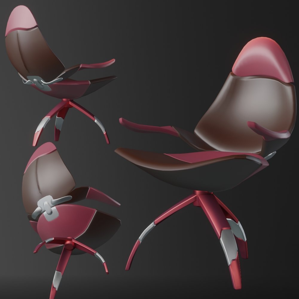 Chair design 4 | Seating Set models | BlenderKit