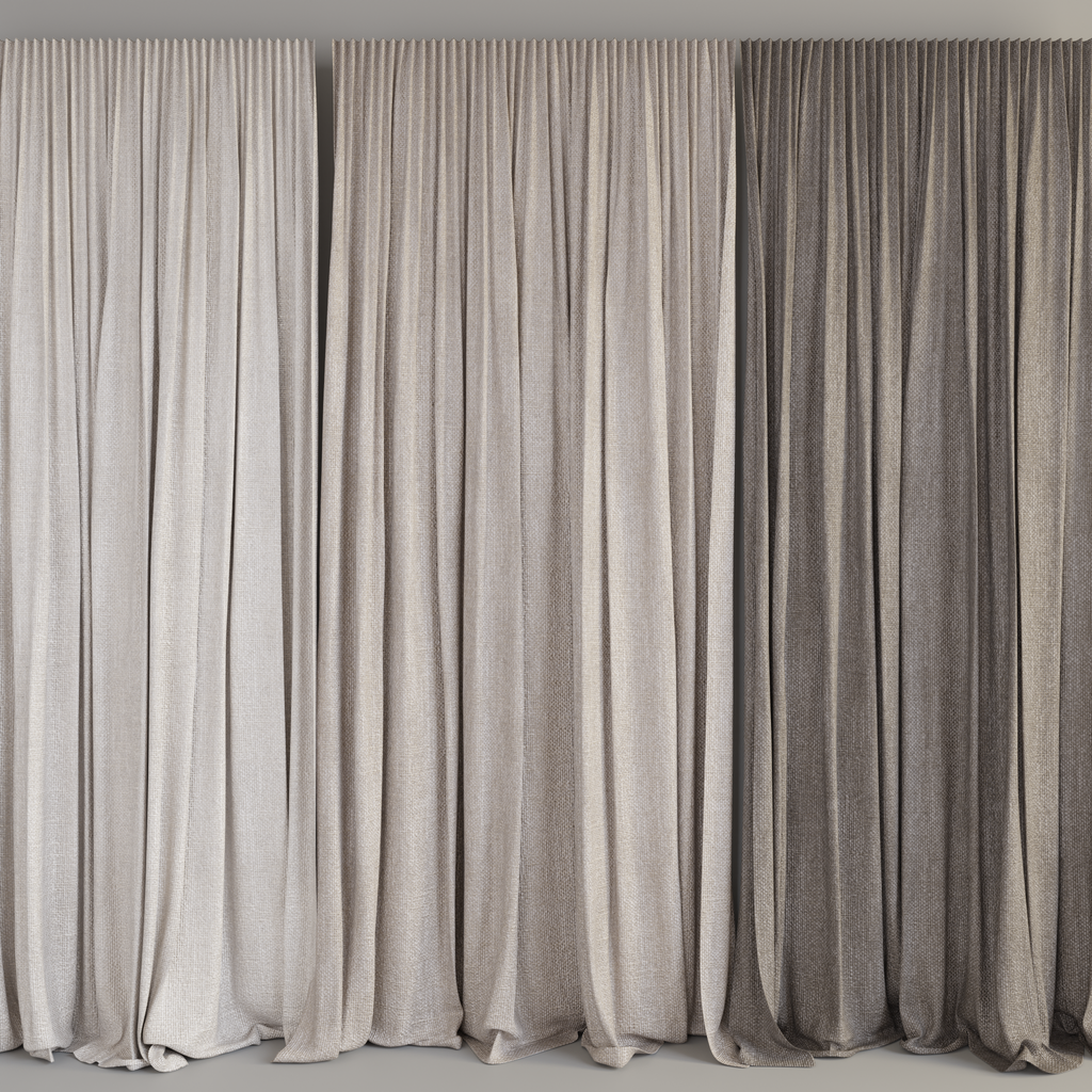 Curtain Parametric | FREE Curtains models | BlenderKit