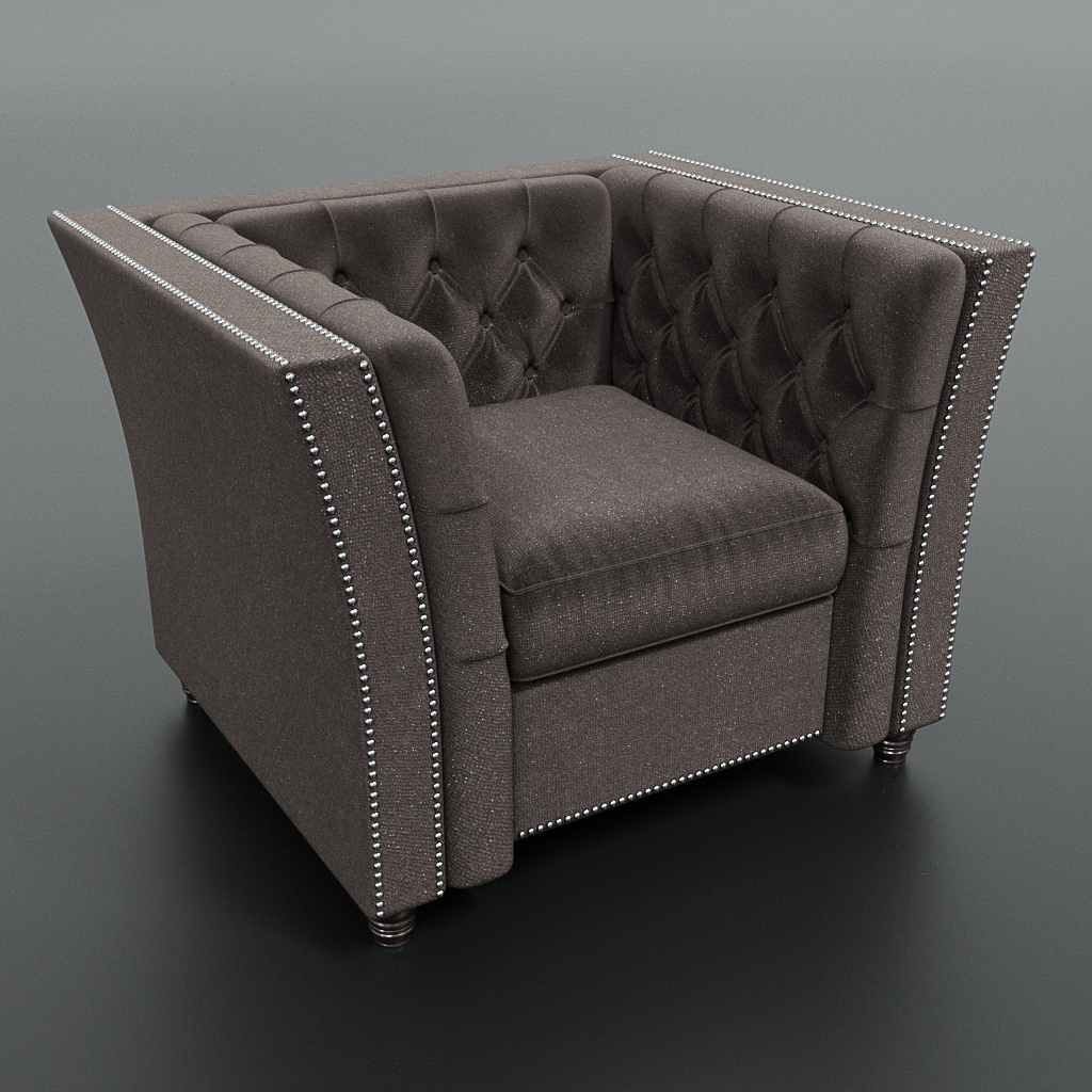 Armchair Kingway Furniture Palem | 3D Armchair 3D Models models | BlenderKit