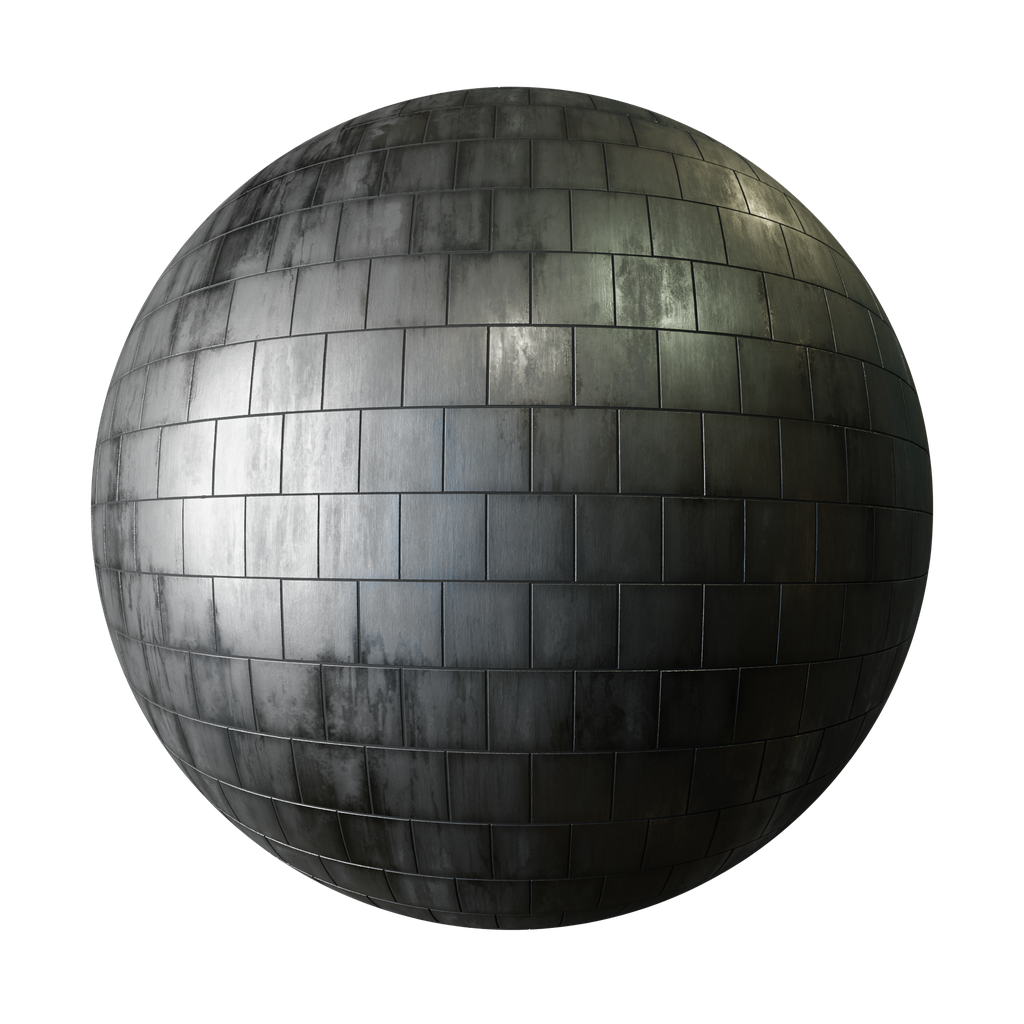 Metal tiles | FREE metal materials | BlenderKit