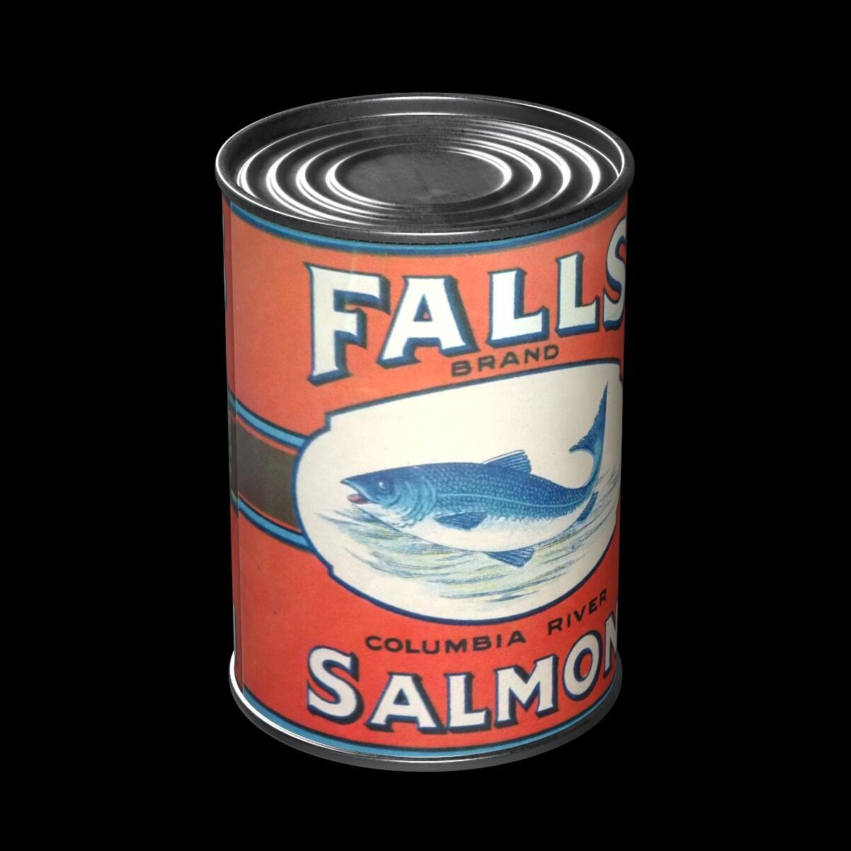 Canned Fish 02 | FREE Food models | BlenderKit