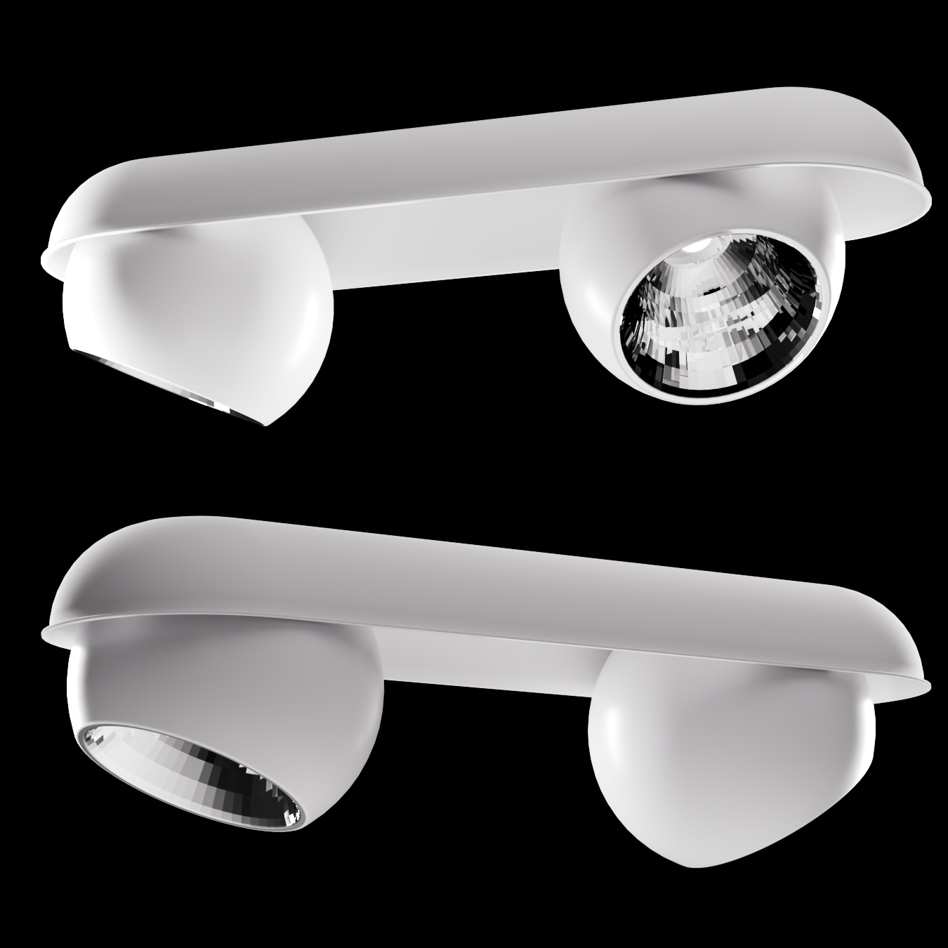 Marbul Suraface Mounted Spotlight | FREE Ceiling Lights models | BlenderKit