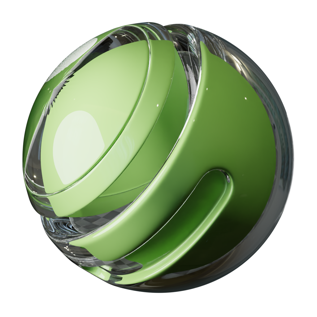 BlenderKit | Download the FREE Cocooned Glass Refraction Shell material