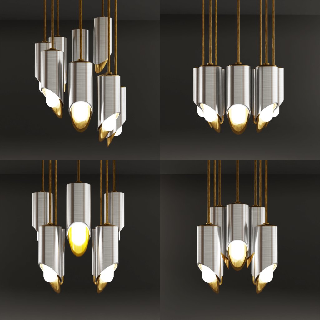 Modern Ceiling Light | Ceiling Lights models | BlenderKit