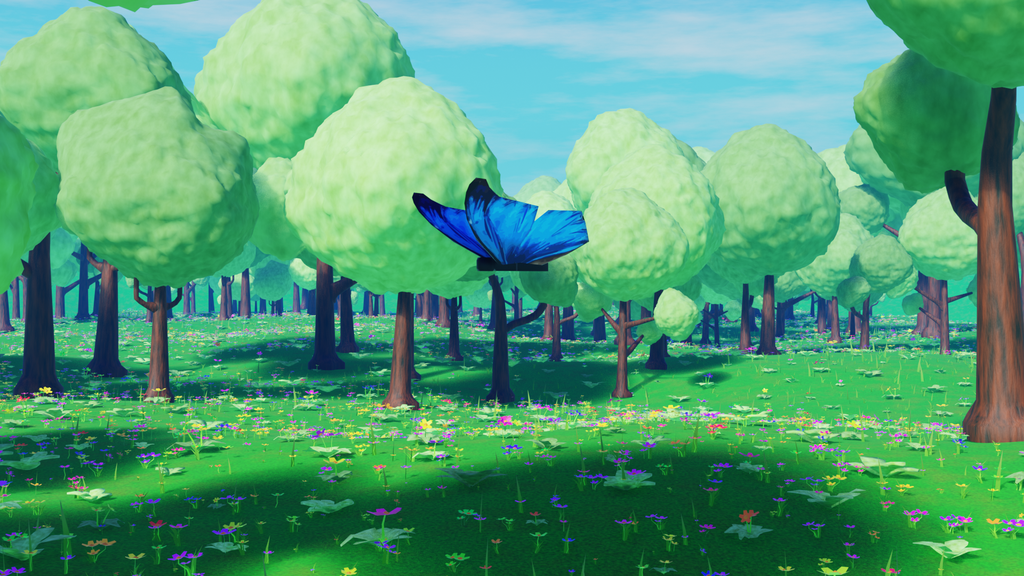 Enchanting Forest Scene | Cartoon scenes | BlenderKit