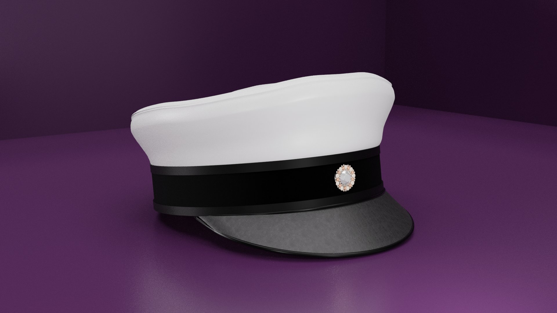 Royal cap | FREE Headwear models | BlenderKit