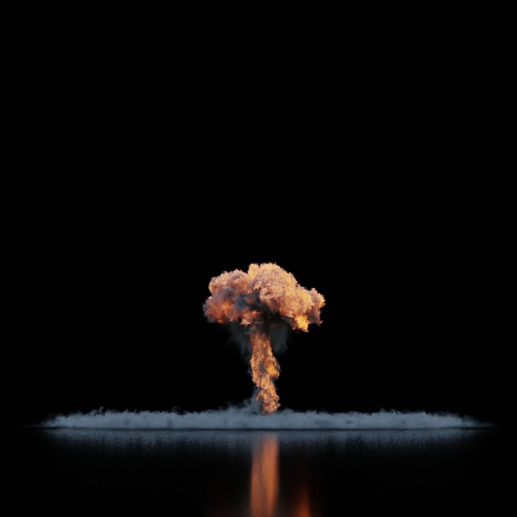 BlenderKit | Download the FREE Small Nuke Static model
