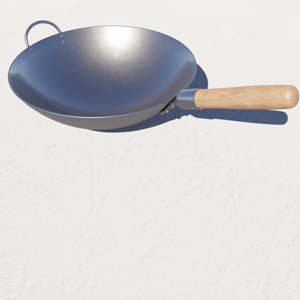 Wok Traditional | FREE Kitchenware models | BlenderKit