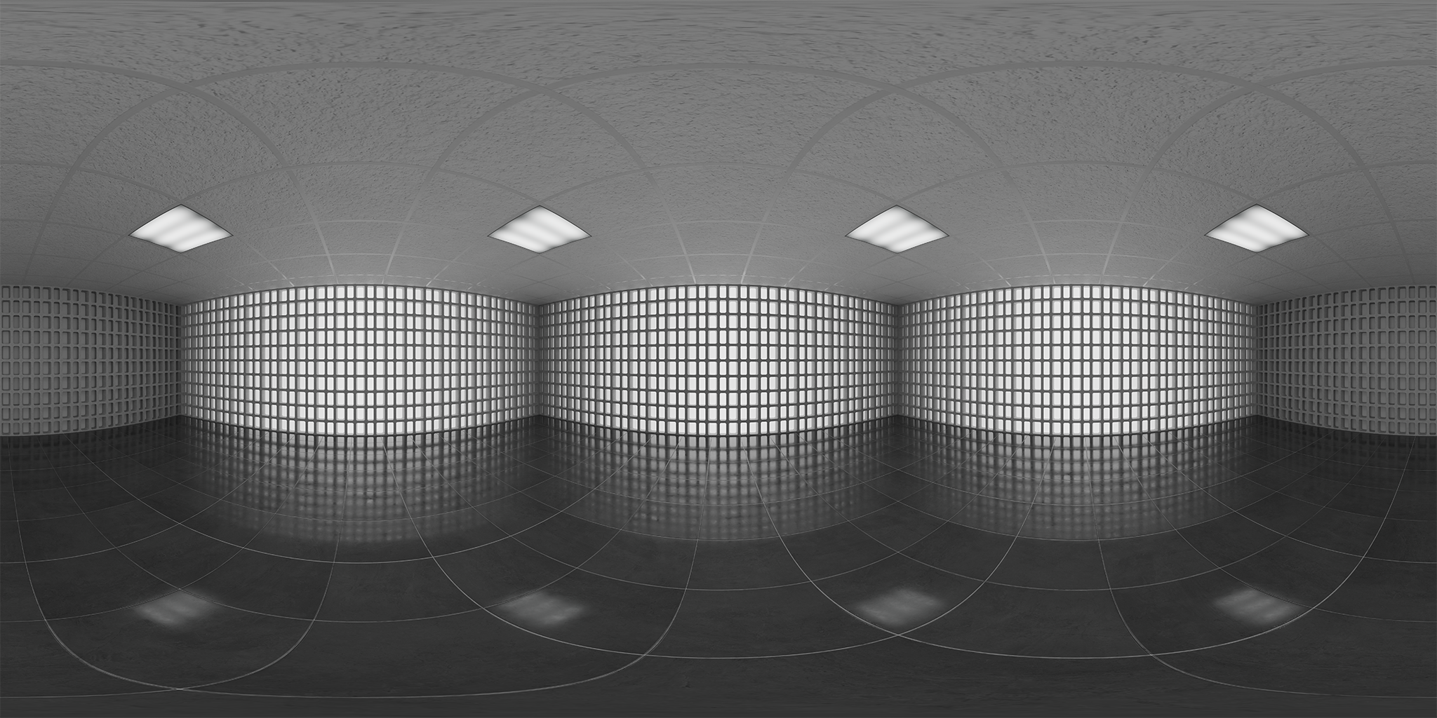Studio White Grid Light HDRi | Studio HDRis | BlenderKit