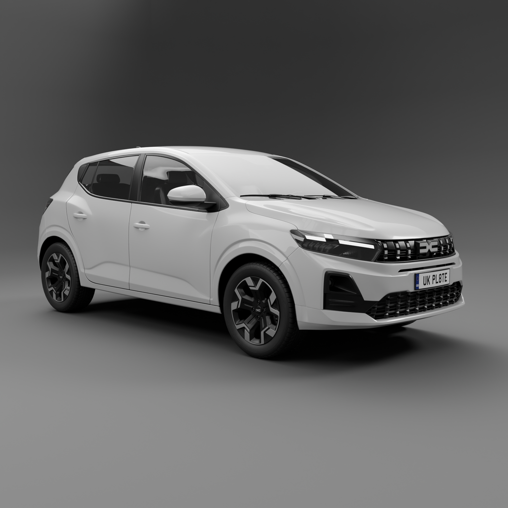 BlenderKit | Download the Dacia Sandero 2026 model