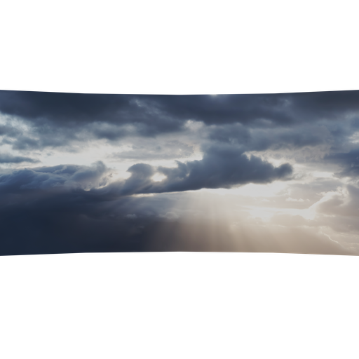 Dramatic Sunrise Sky Backdrop 1 | Clouds models | BlenderKit