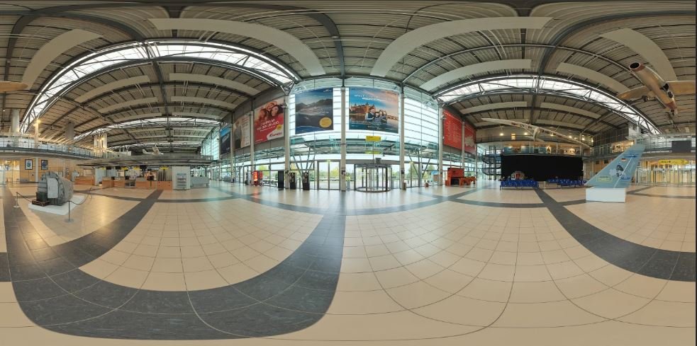 Airport Light HDRi | FREE Interiors HDRs | BlenderKit