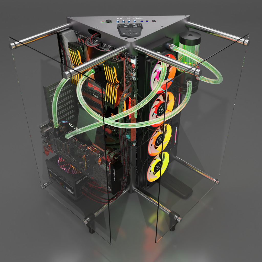 Old computer 02 | FREE Desktops models | BlenderKit