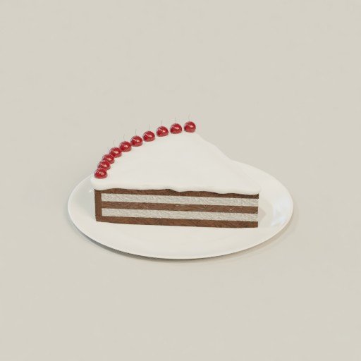 Cake | Sweets / Desserts models | BlenderKit