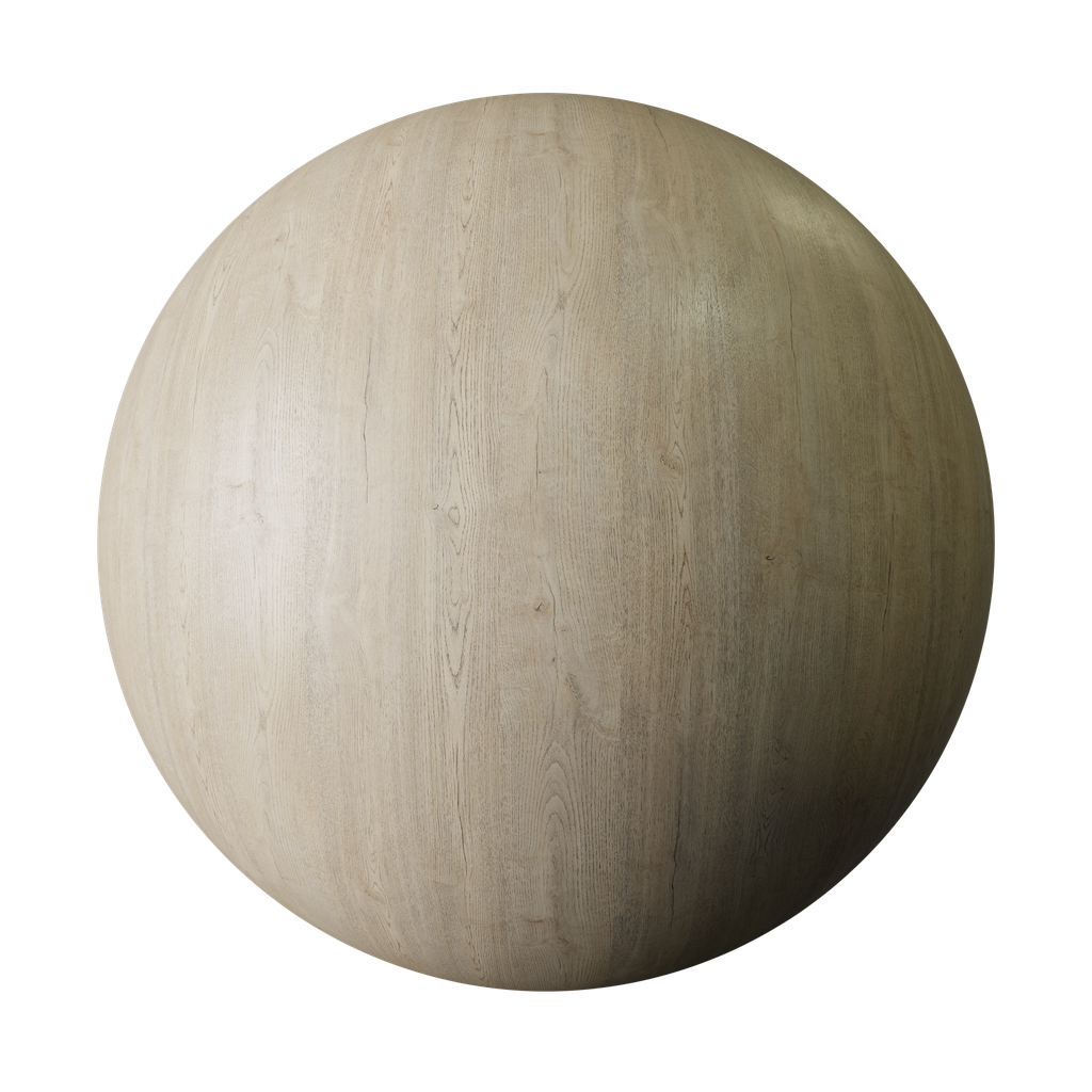 Bleached Ash Wood Veneer | FREE wood materials | BlenderKit