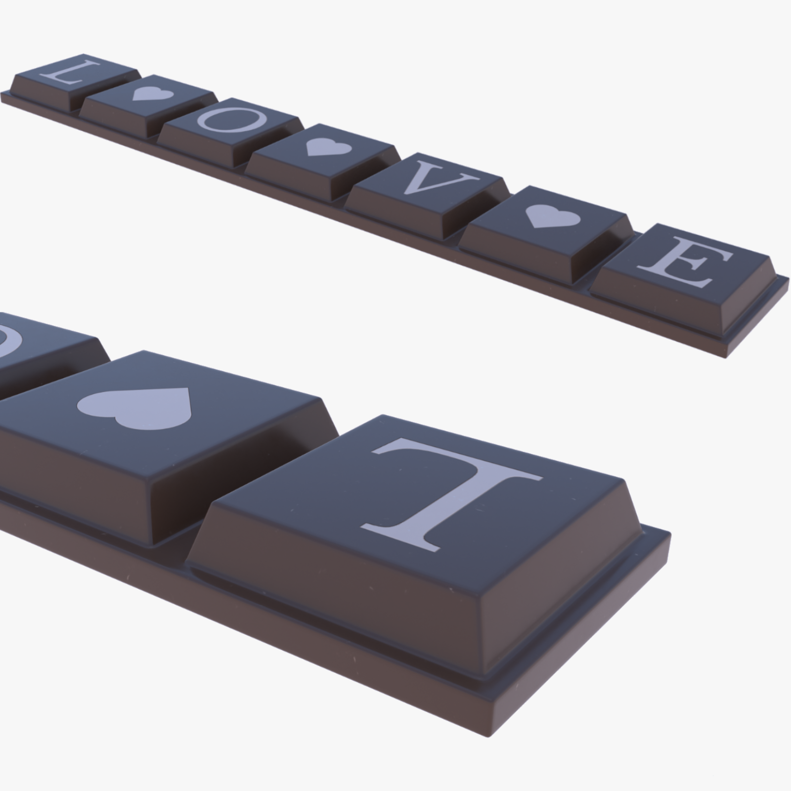 Chocolate LOVE edition | Sweets / Desserts models | BlenderKit