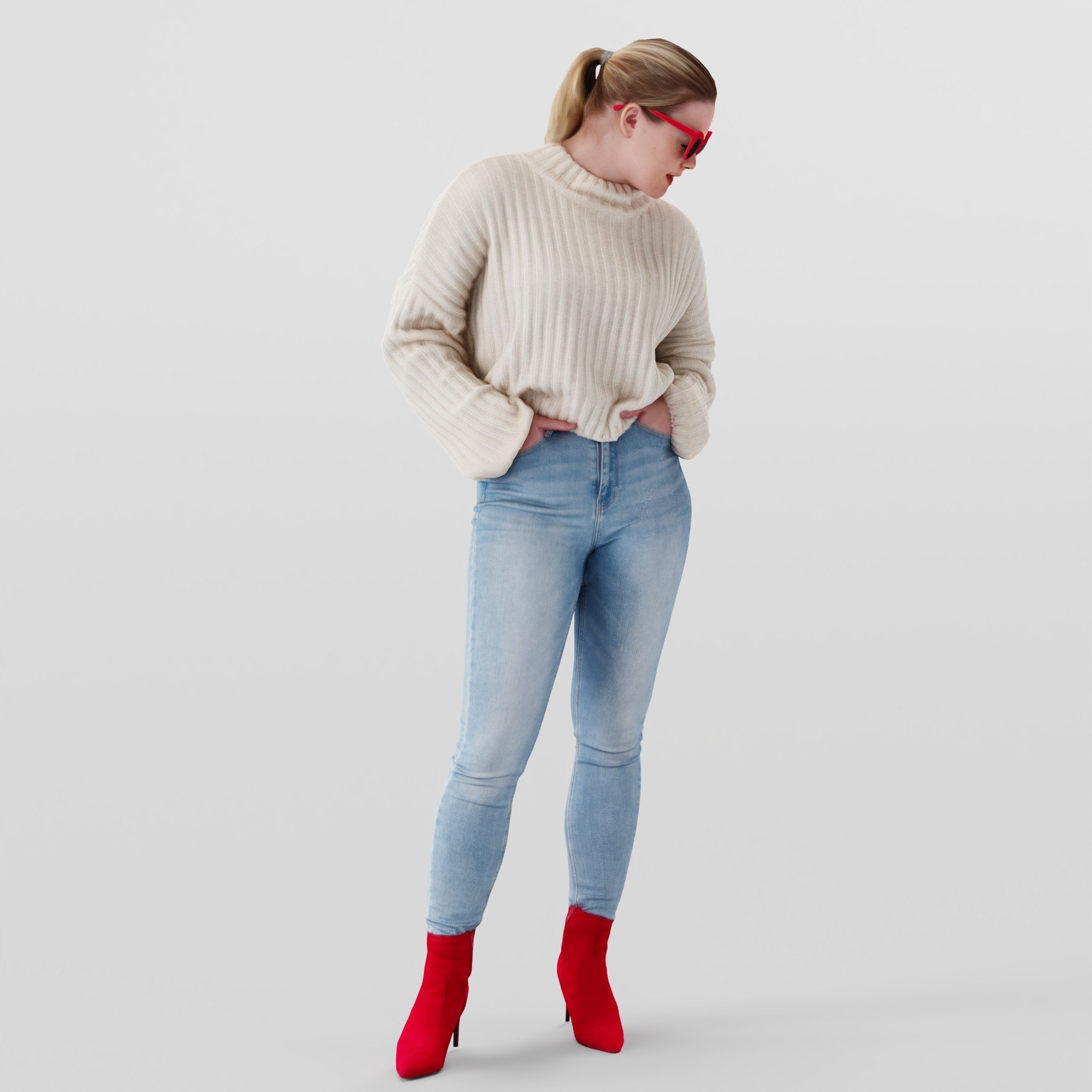 Lots of compliments | Women models | BlenderKit