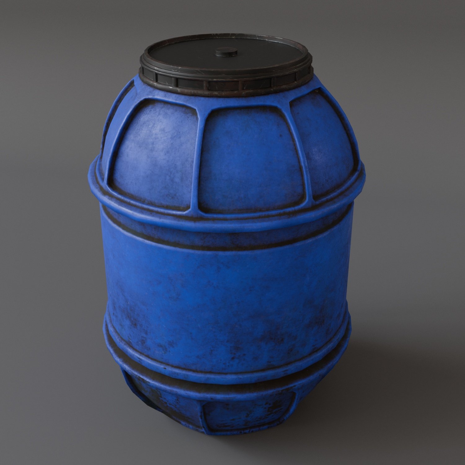 Sci-fi Barrel | Containers models | BlenderKit