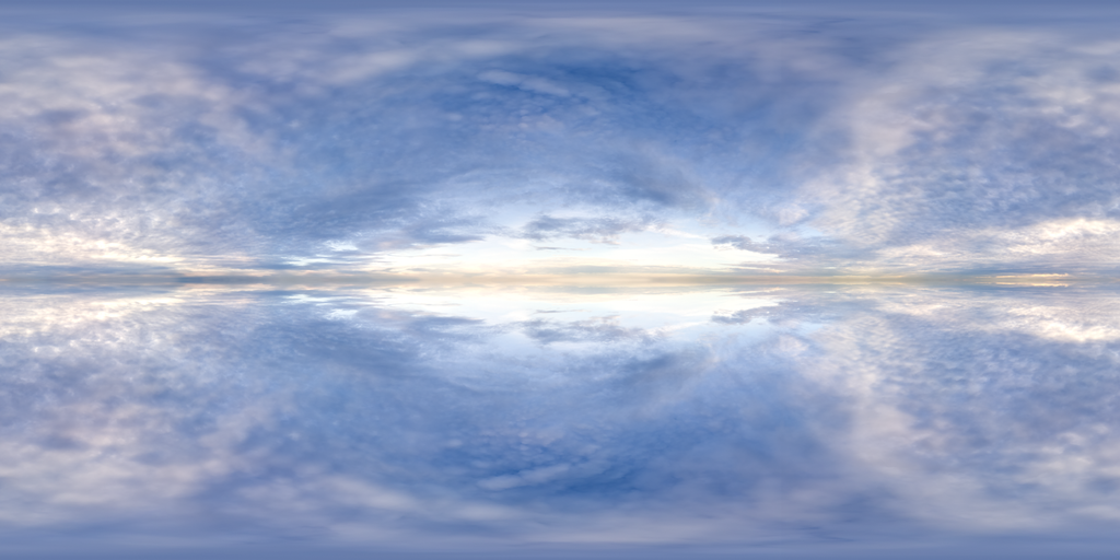 Infinite Real Sky - Cloudy Sunset | Nature HDRis | BlenderKit