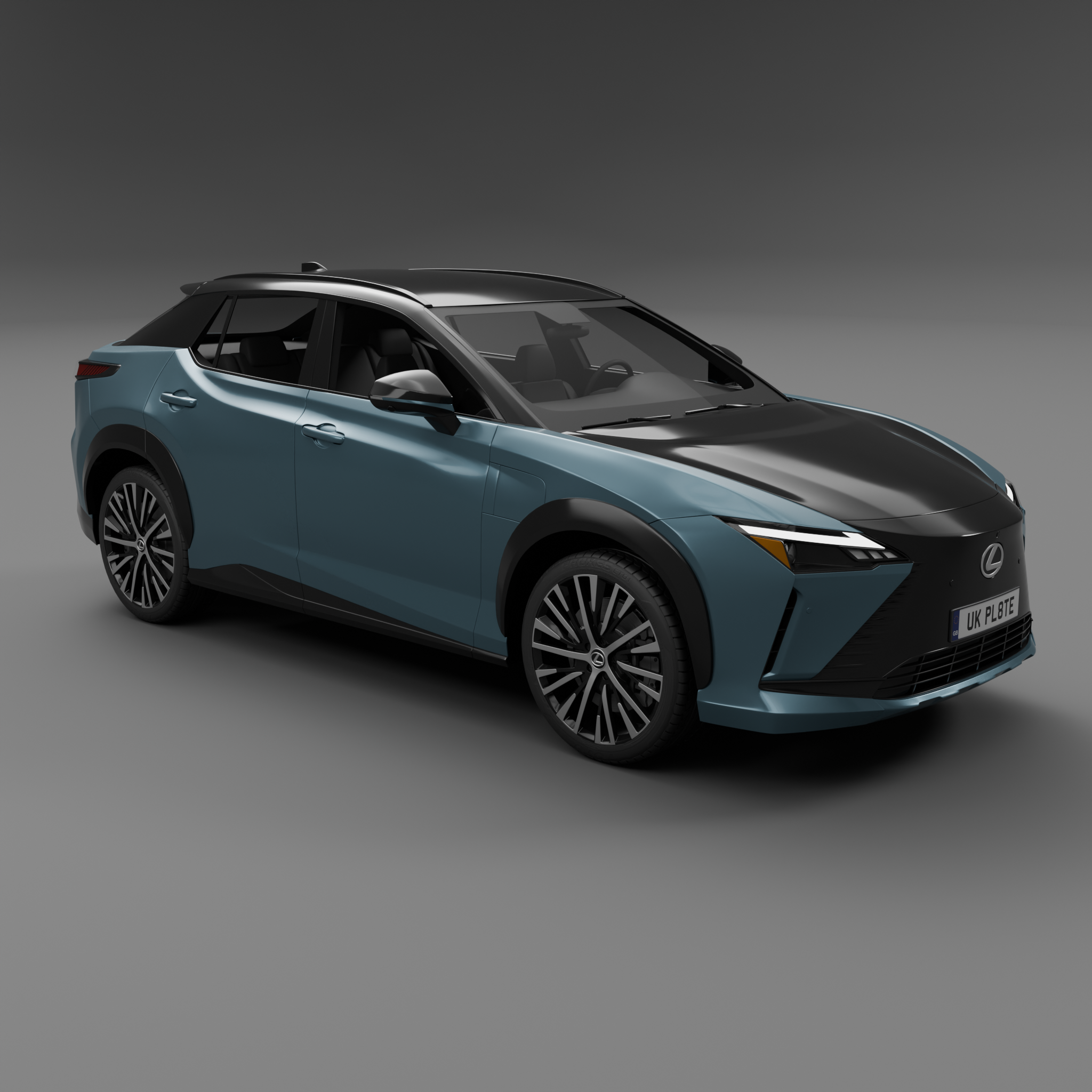 Lexus RZ 450e | Modern Cars models | BlenderKit