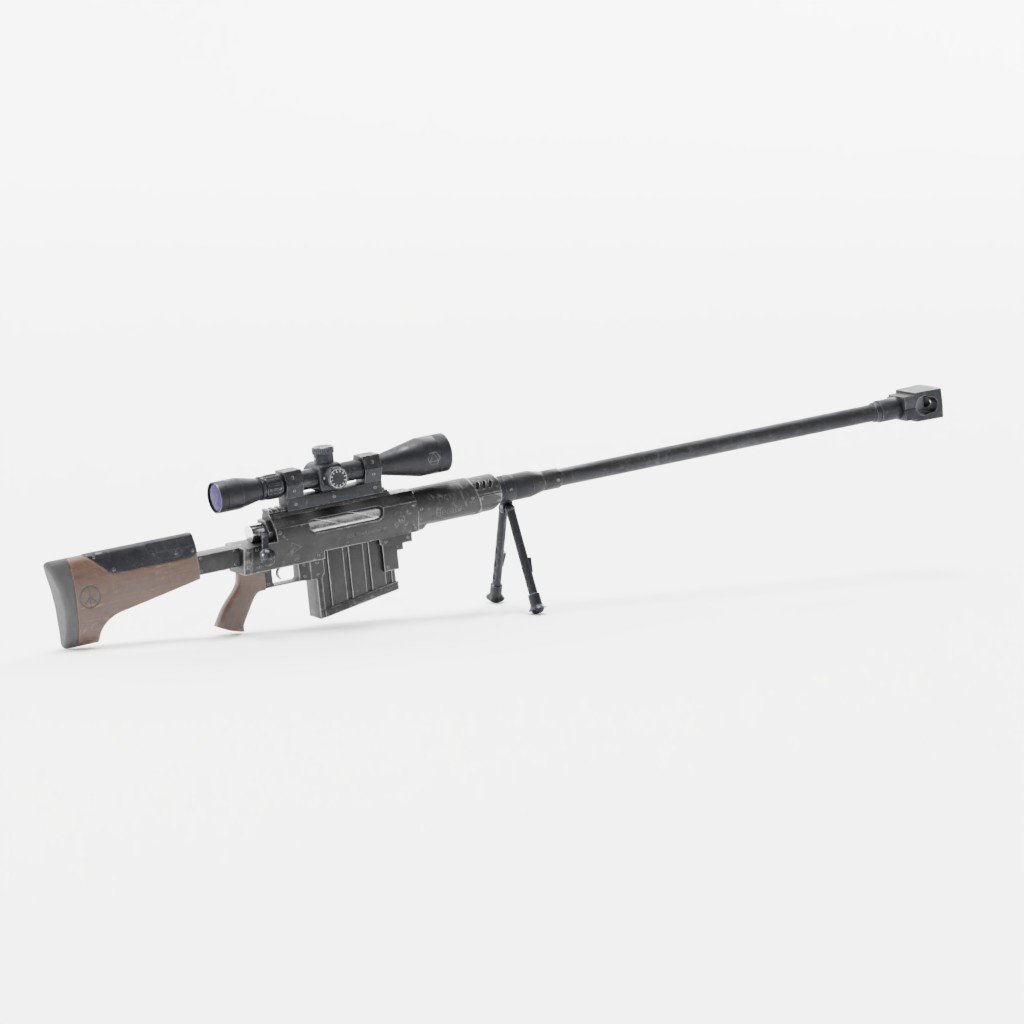 PGM Hécate II | Modern Weapons models | BlenderKit