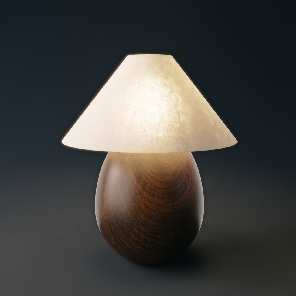 Table Lamp Mountain Wood B | Table Lamps models | BlenderKit