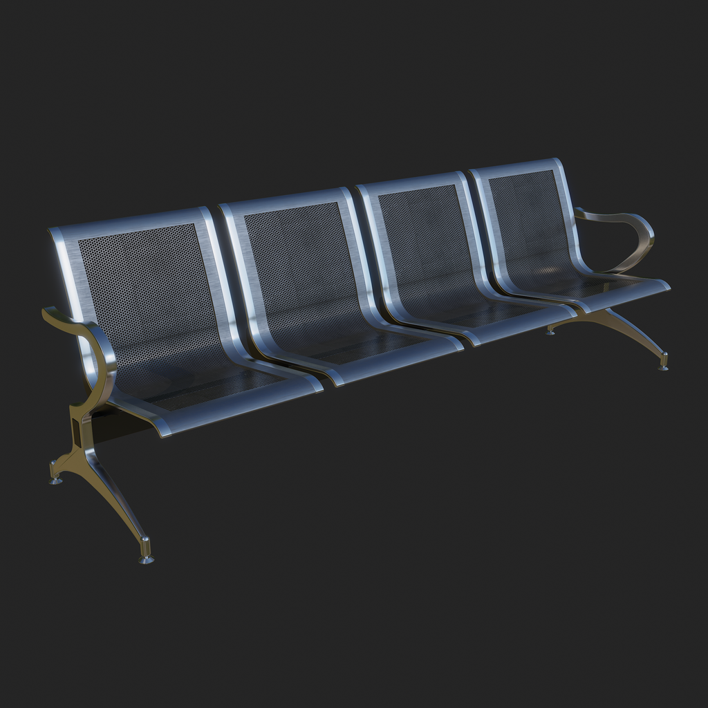Bench 3D | Benches models | BlenderKit