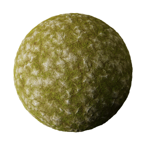 Rocks with moss | FREE rock materials | BlenderKit